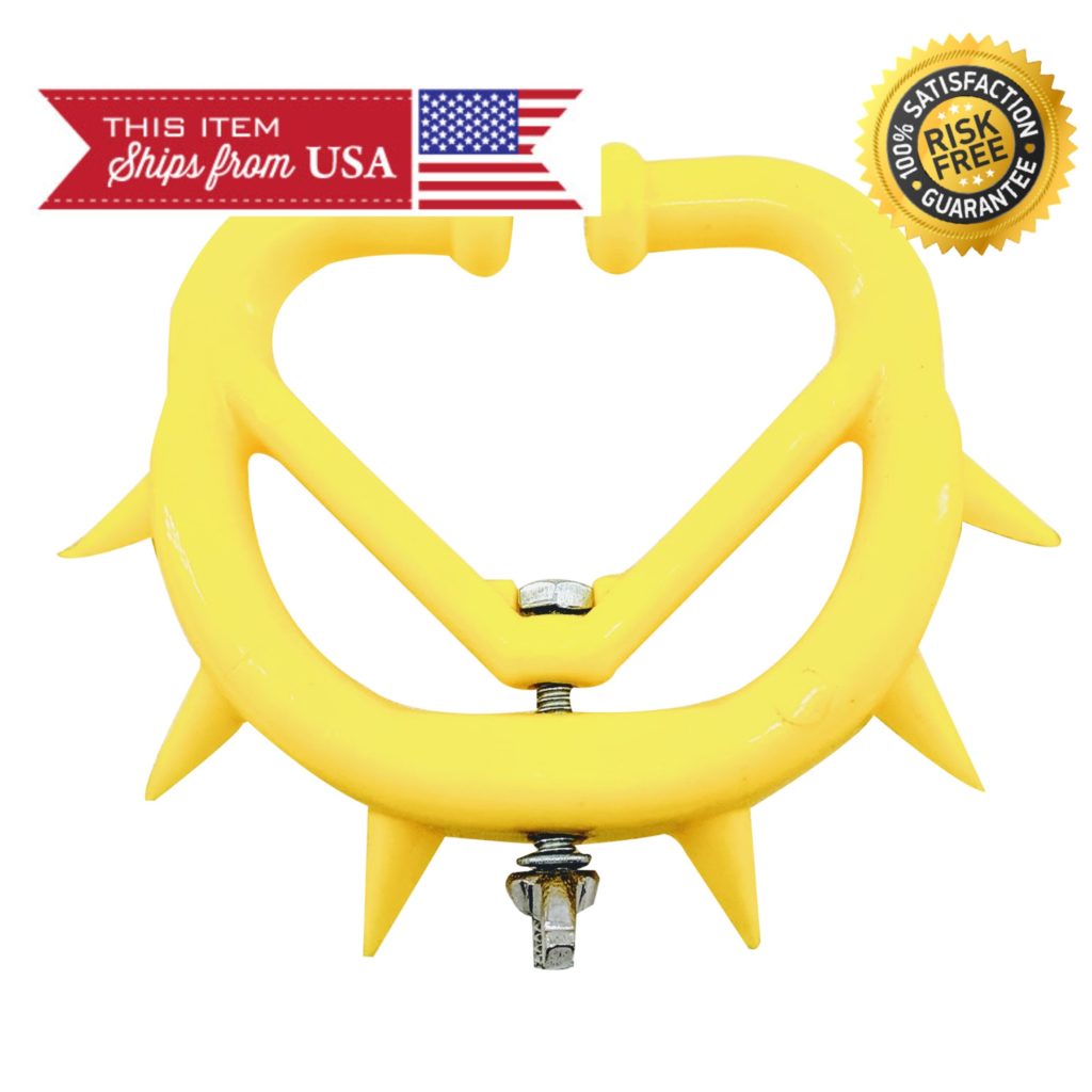 Cow Nose Thorn Durable Plastic Calf Weaner Milk Sucking Preventer Ring ...